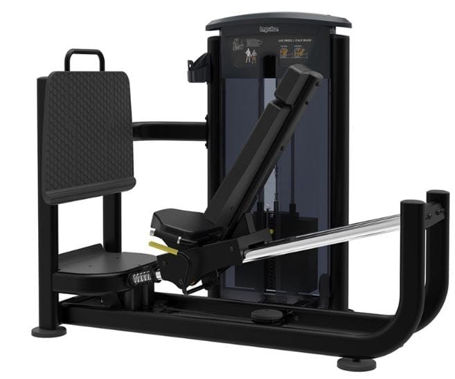 Impulse Full Commercial Pin Loaded Leg Press 295Lb Stack IT9510 — VollerFit