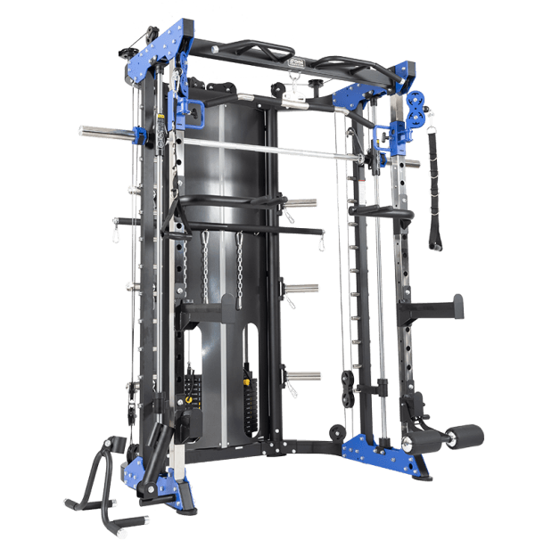 3-in-1 Smith Machine / Functional Trainer / Half Rack — VollerFit